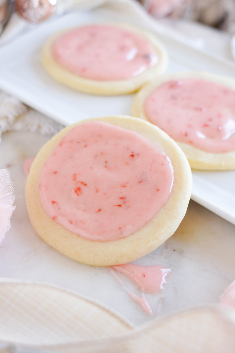 Strawberry Shortbread Cookies Recipe – LemonPeony